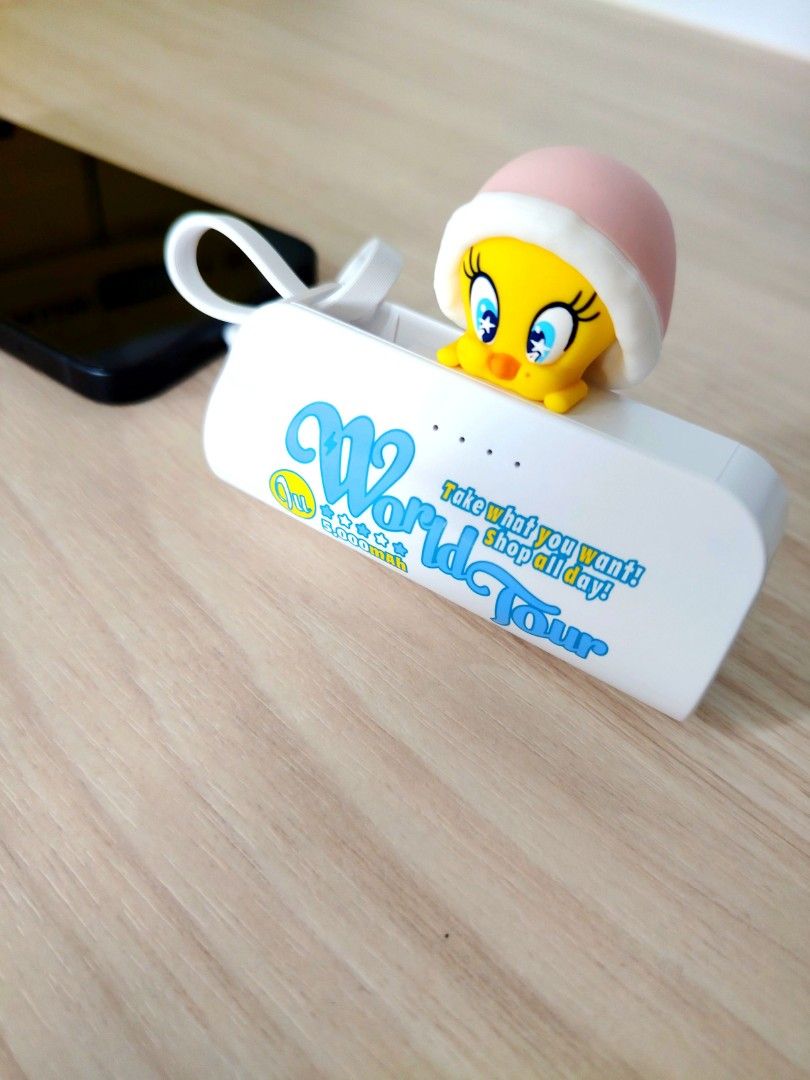 TWEETY X IU power bank, Hobbies & Toys, Collectibles & Memorabilia, K ...