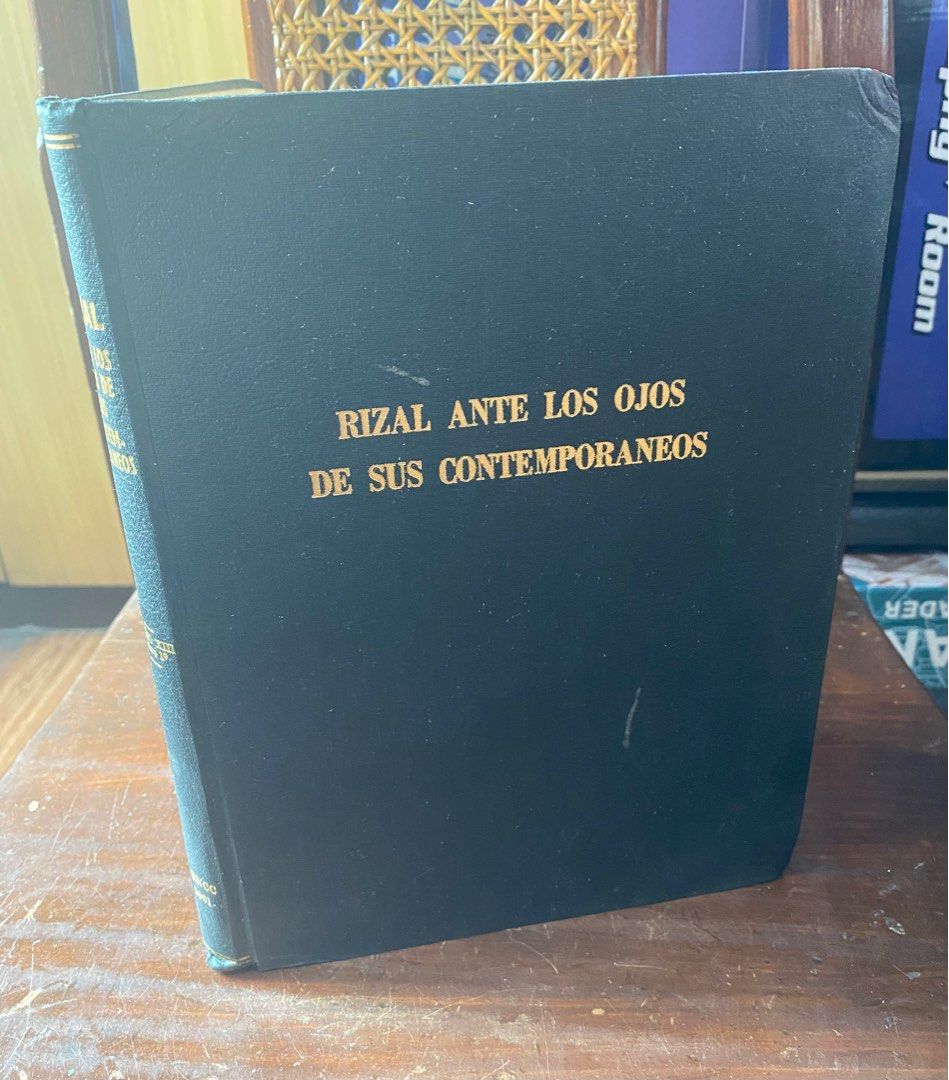 Jose Rizal Vintage Book Filipiniana - Rizal Ante Los Ojos De Sus ...