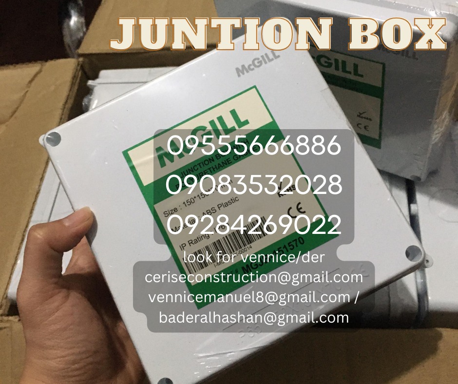 Junction Box MCGILL, Commercial & Industrial, Construction Tools ...