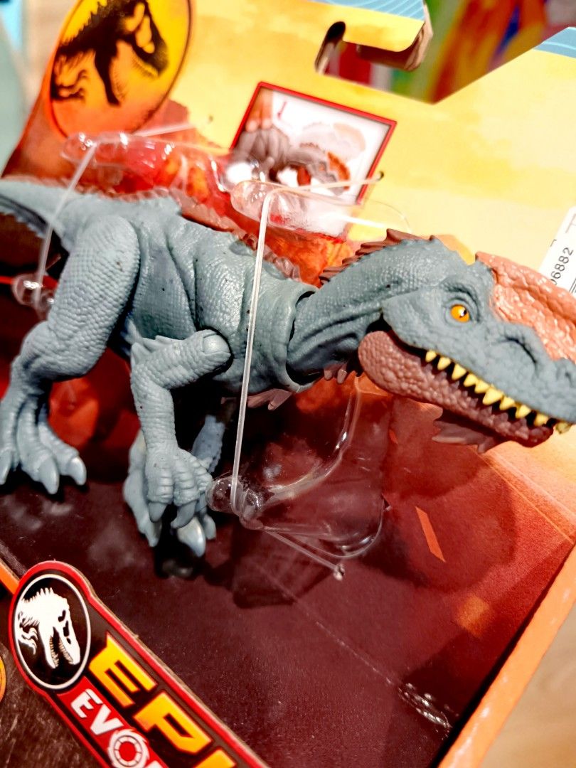 JURASSIC WORLD CHAOS THEORY Strike Attack Monolophosaurus Dinosaur ...