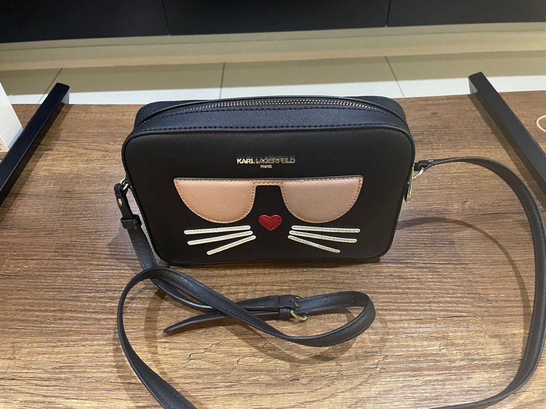Karl Laggerfield Sling Bag, Women's Fashion, Bags & Wallets, Shoulder ...