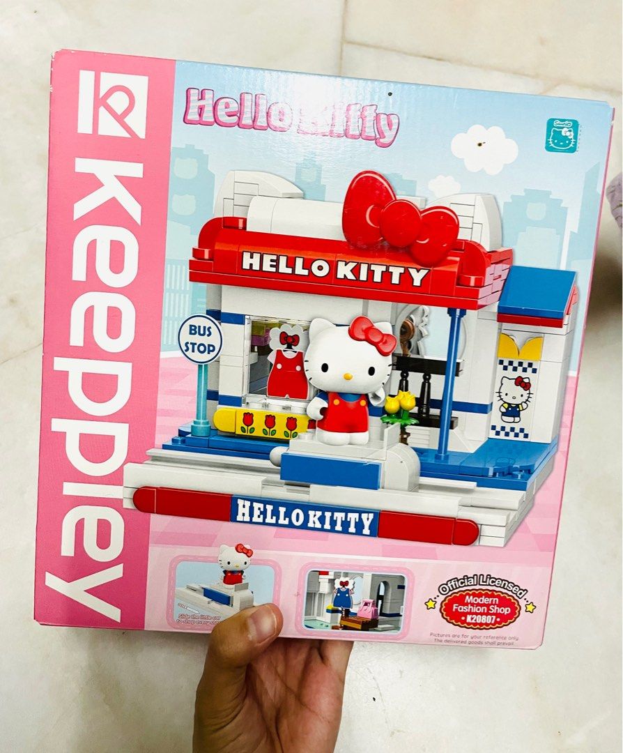 Keeppley Hello Kitty Modern Fashion Shop, Hobbies & Toys, Toys & Games ...