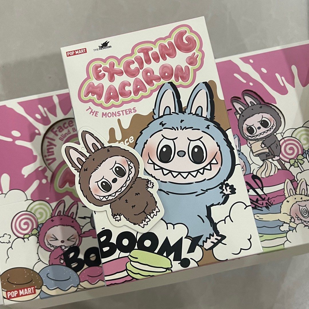 Labubu ver.1 exciting macaron - TOFFEE, Hobbies & Toys, Toys & Games on ...