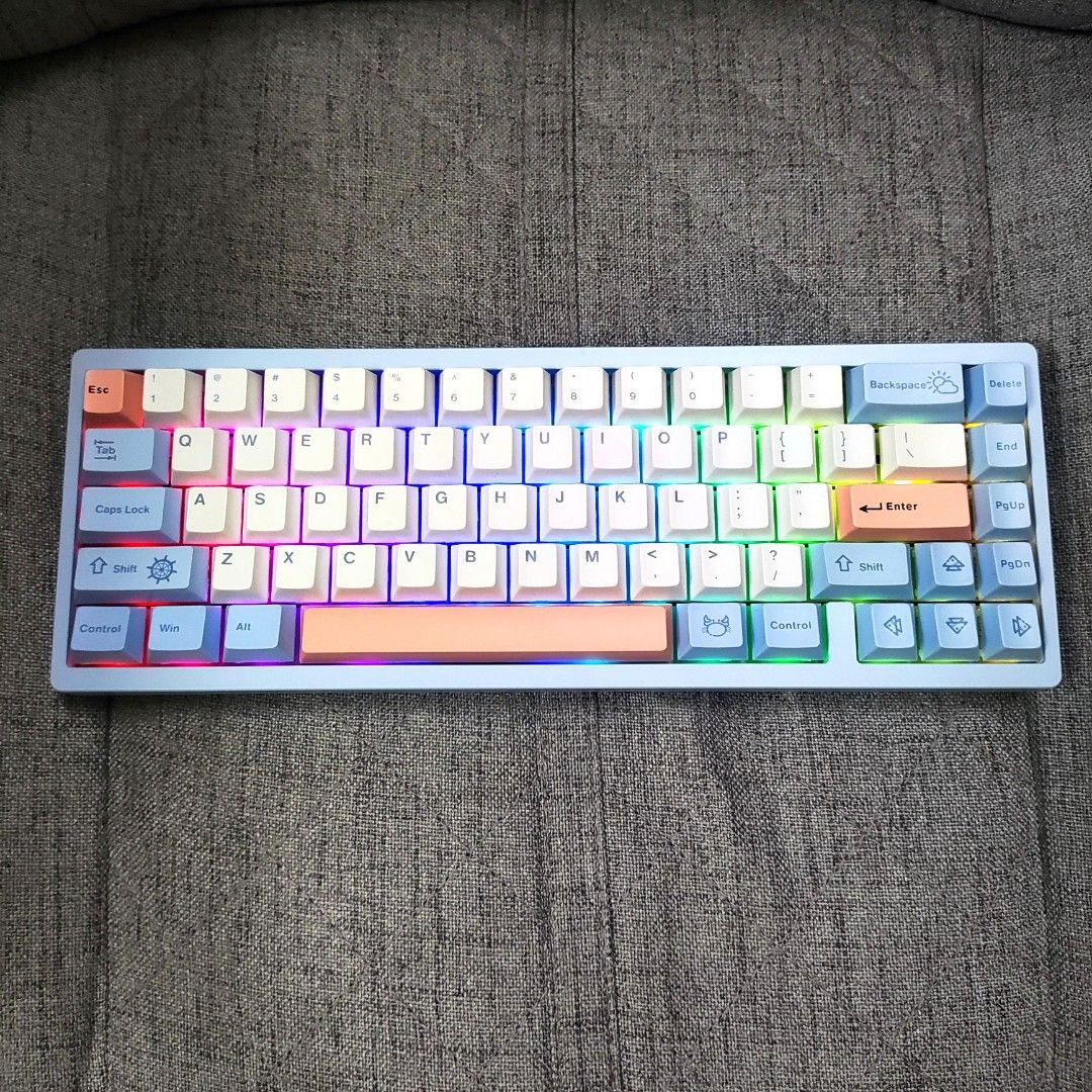 [Preorder]Lucky65 Aluminium Custom Mechanical Keyboard, Computers ...