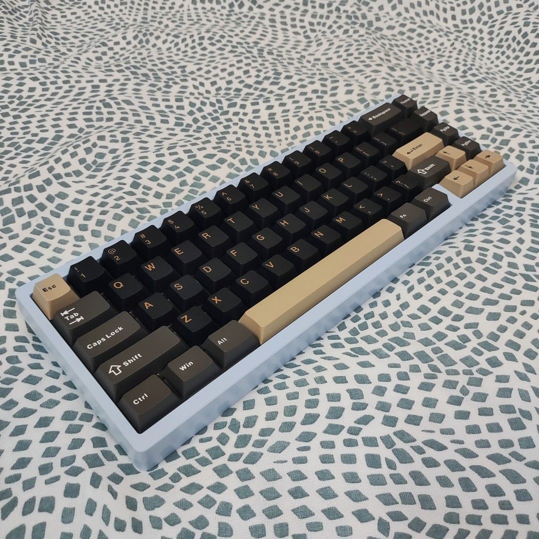 [Preorder]Lucky65 Sky Blue Aluminum Custom Keyboard Build, Computers ...