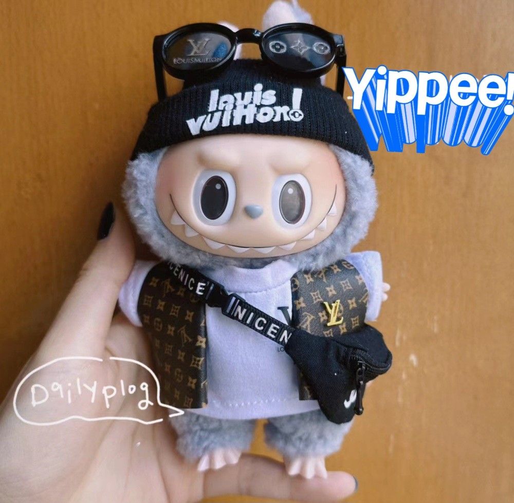 LV Clothes Set for Labubu, Hobbies & Toys, Toys & Games on Carousell