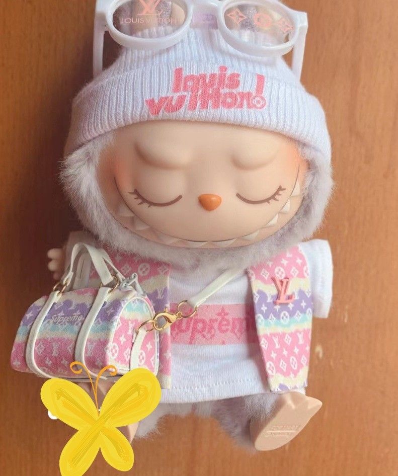 LV Clothes Set for Labubu, Hobbies & Toys, Toys & Games on Carousell