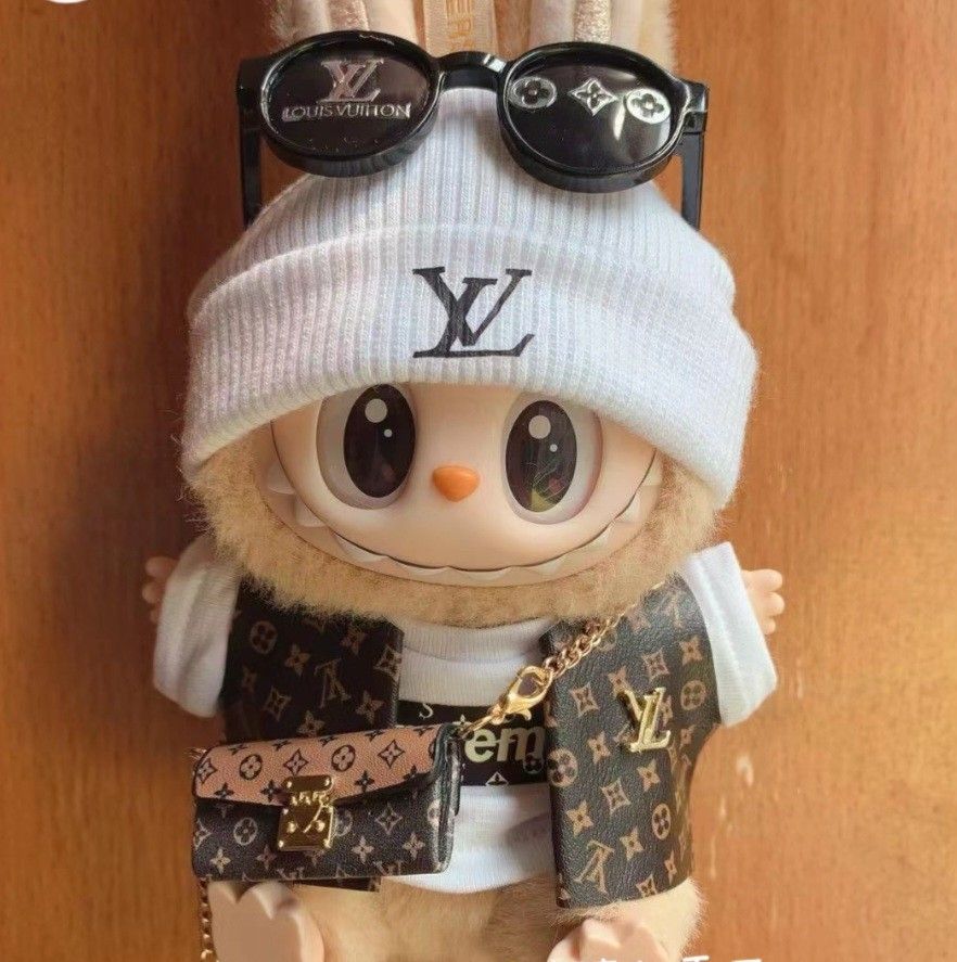 LV Clothes Set for Labubu, Hobbies & Toys, Toys & Games on Carousell