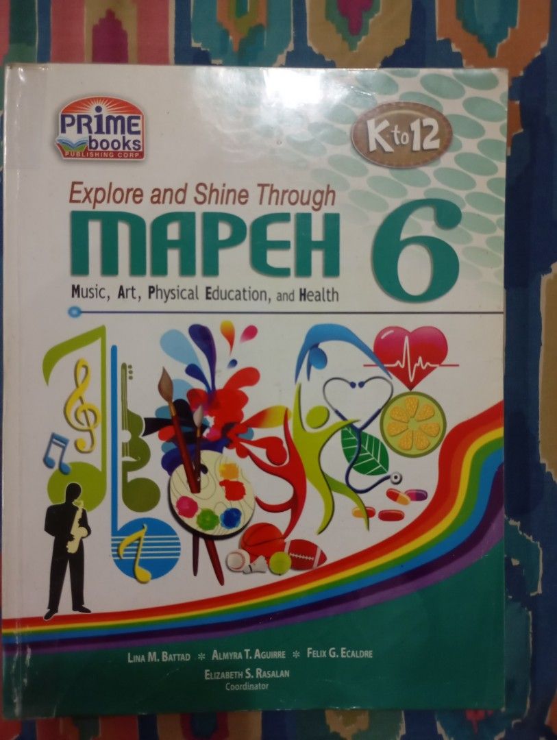 MAPEH book Grade 6, Hobbies & Toys, Books & Magazines, Textbooks on Carousell