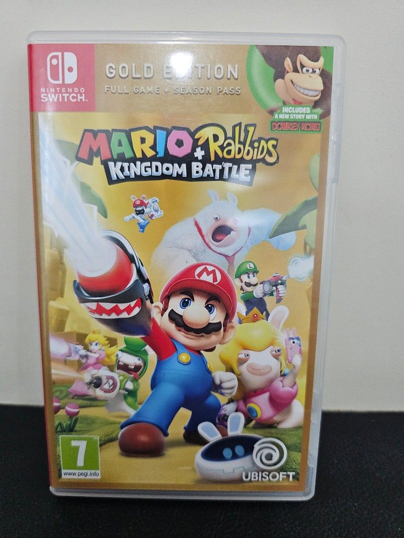 Mario + Rabbits Kimgdom Battle Nintendo Switch, Video Gaming, Video ...
