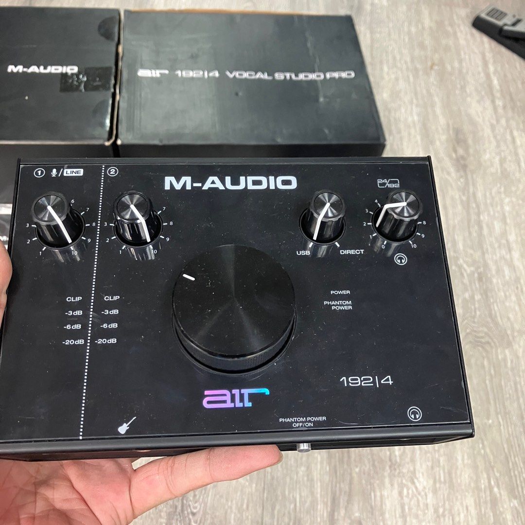 M-Audio Air 192|4 Vocal Studio Pro Desktop 2x2 USB Type-C Audio ...