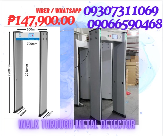 Metal Detector Walk Through UB800 Onhand Now ready to Pick Up ...