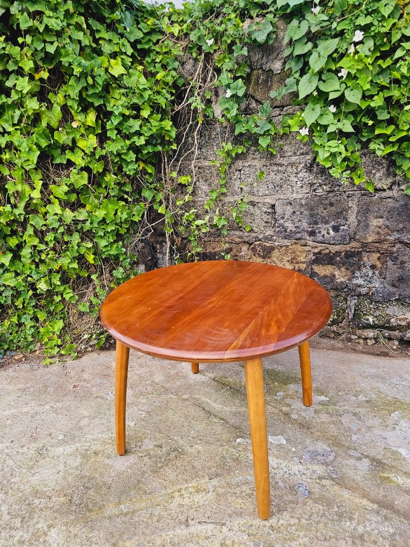 Mid Century Modern Round Table by Fukuto, Furniture & Home Living ...