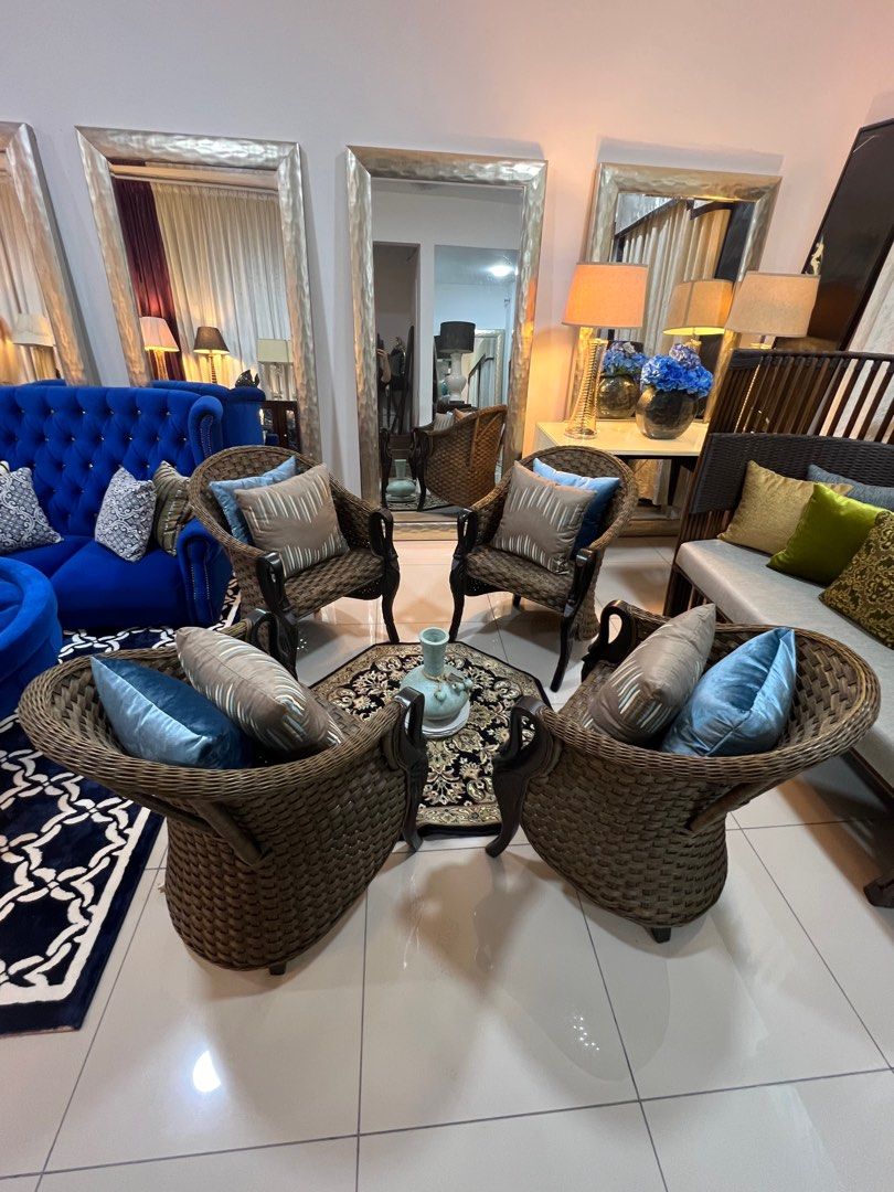 Milano Rattan Chair, Furniture & Home Living, Furniture, Chairs on ...