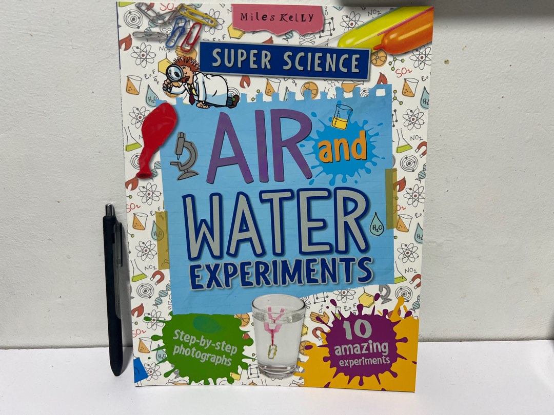 Miles Kelly Super Science Air and Water Experiments, Hobbies & Toys, Books & Magazines, Children ...