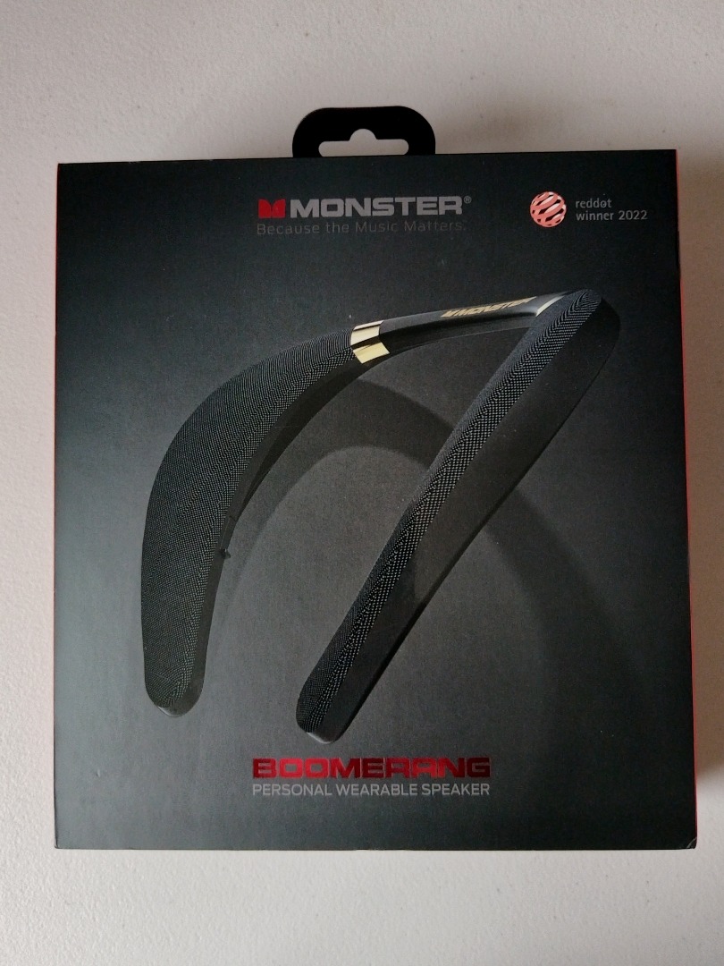Monster Boomerang Professional Wearable Speaker, Audio, Soundbars ...