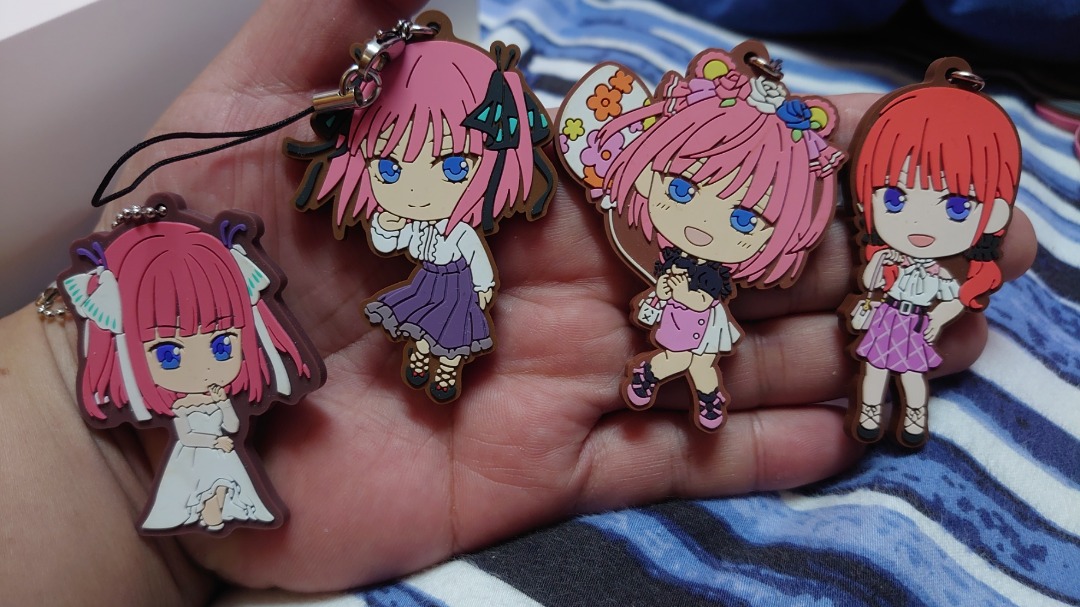 Nakano Nino Keychain Collection, Hobbies & Toys, Collectibles ...