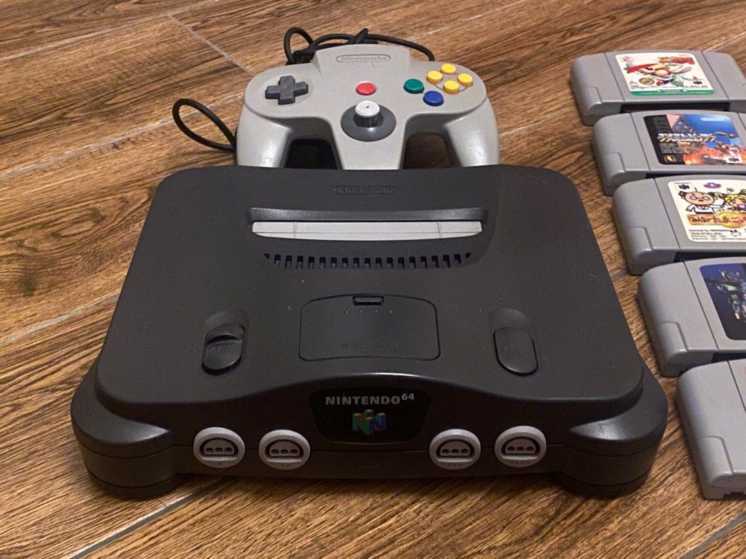 Nintendo 64 Console, Video Gaming, Video Game Consoles, Others on Carousell