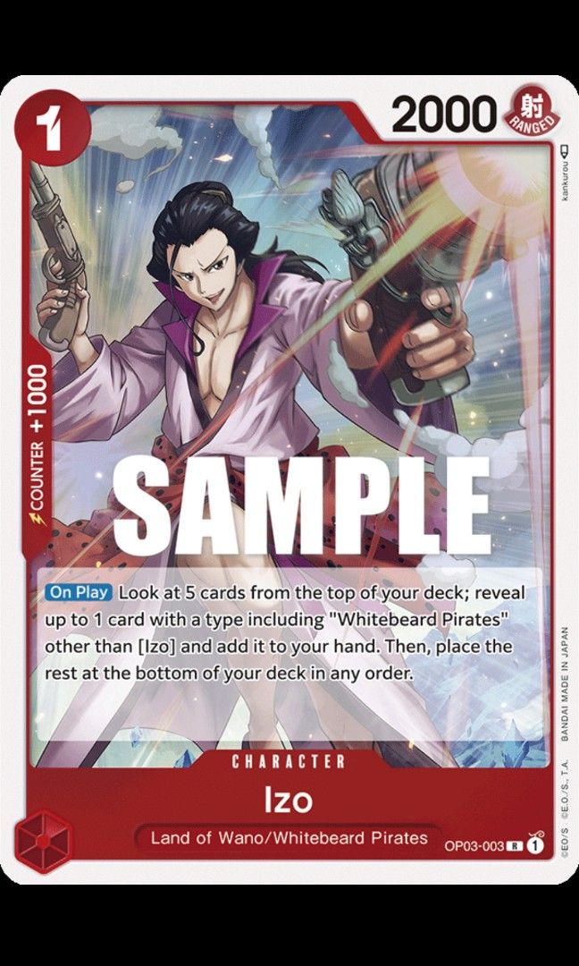 One Piece TCG OP03-003 Alternate Art (Parallel) White Dot, Hobbies & Toys, Toys & Games on Carousell