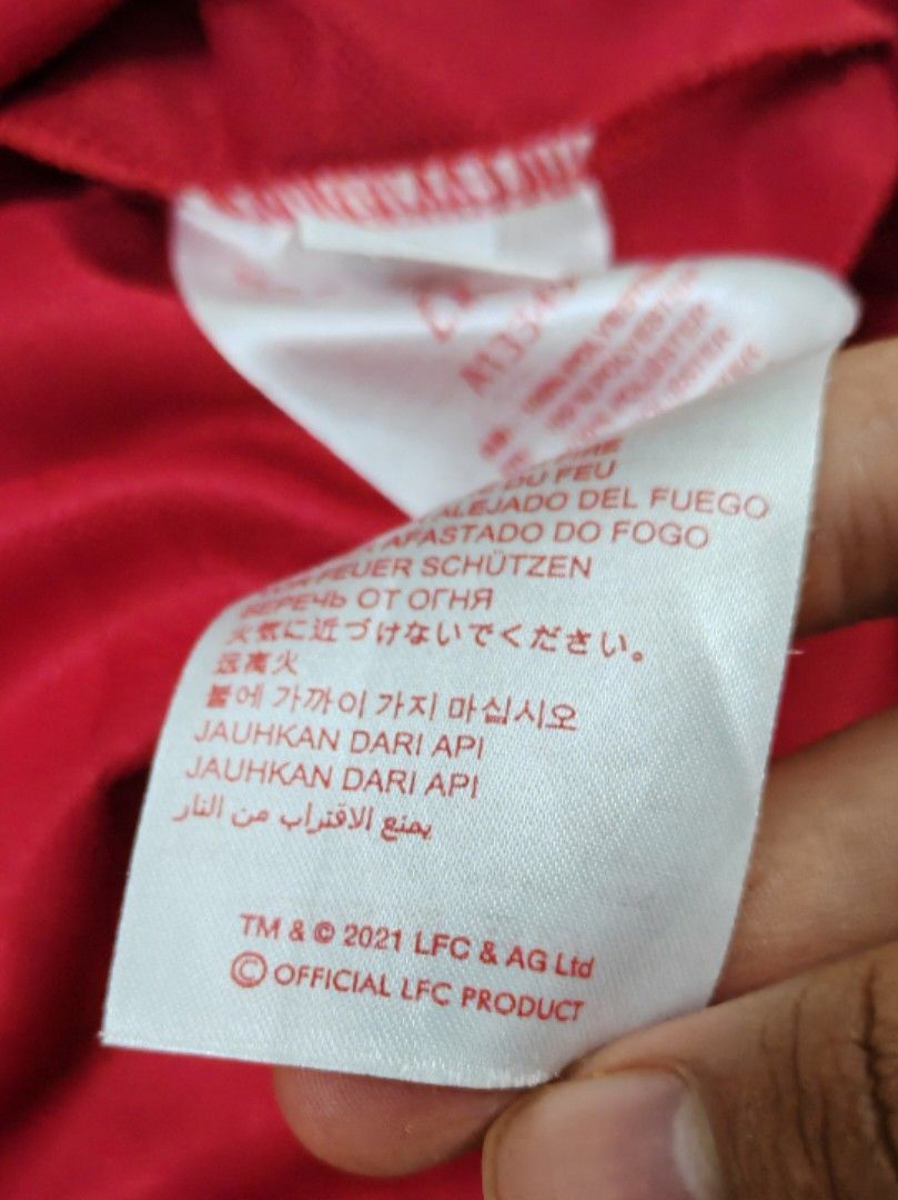 ORIGINAL Official Merchandise 89/91 Liverpool Candy Home Jersey, Men's ...