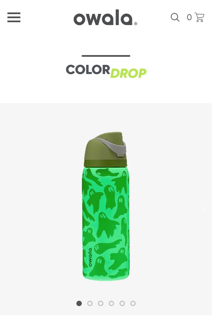 Owala Color Drop: Boo-Ya 32 oz, Furniture & Home Living, Kitchenware ...