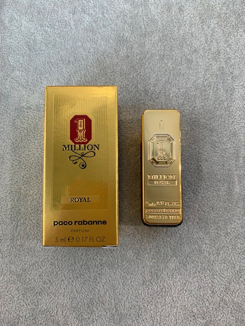Paco Rabanne 1 Million Royal miniature perfume, Beauty & Personal Care ...