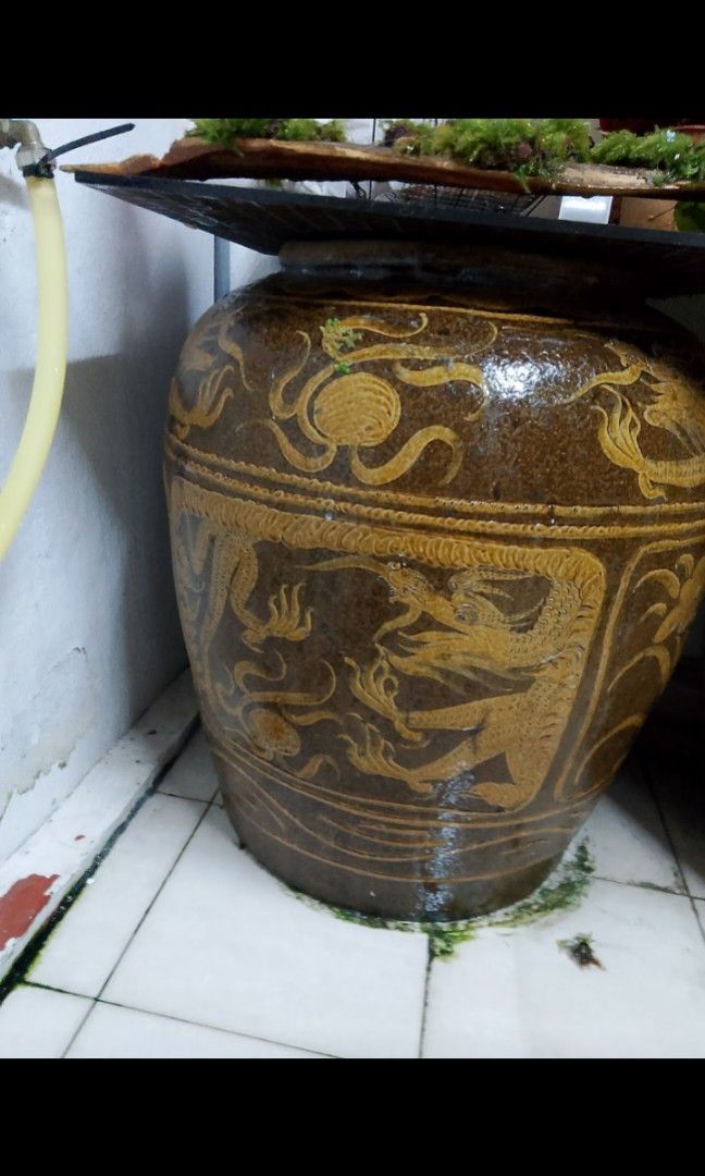 Peranakan tempayan, Hobbies & Toys, Collectibles & Memorabilia, Vintage ...