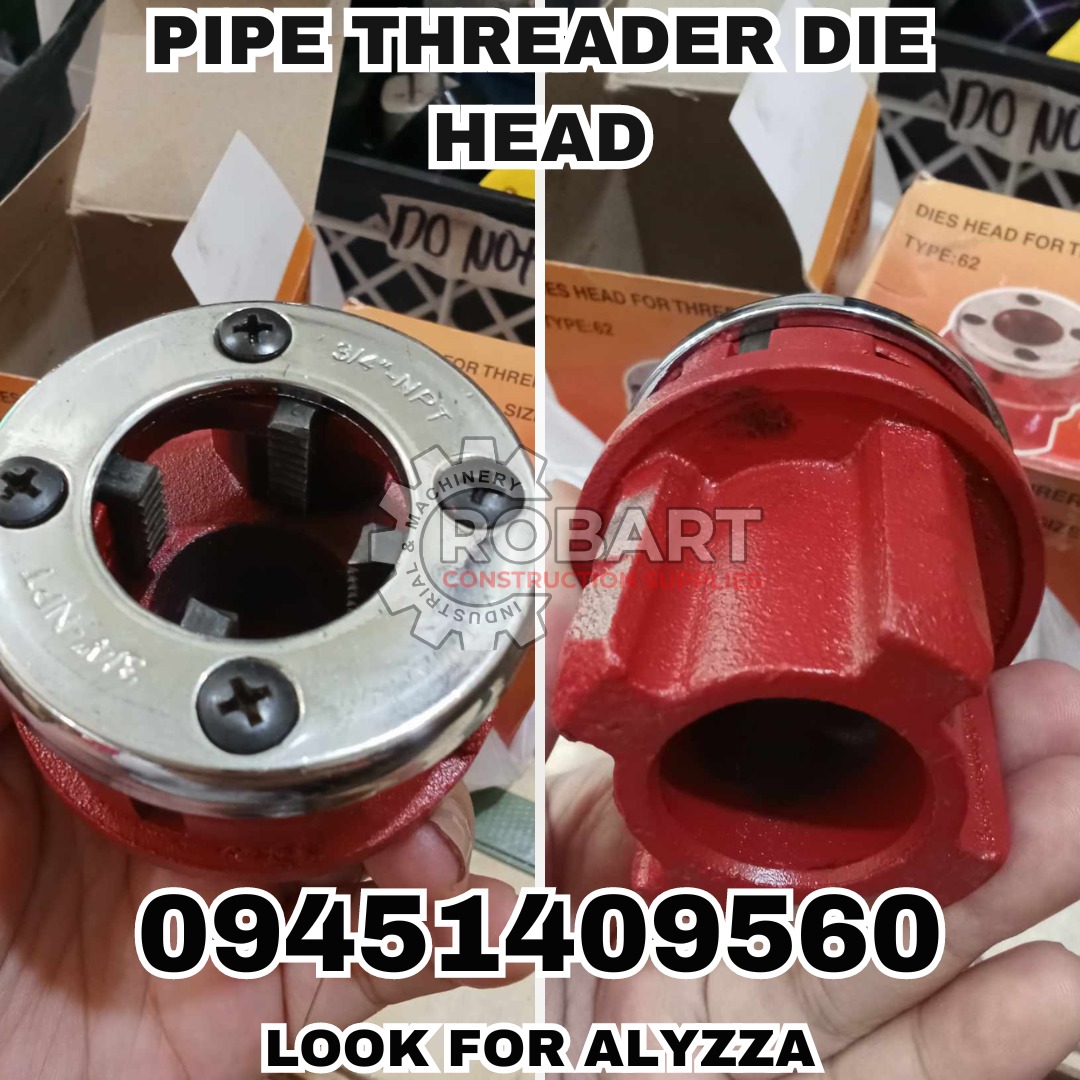PIPE THREADER DIE HEAD, Commercial & Industrial, Construction Tools ...
