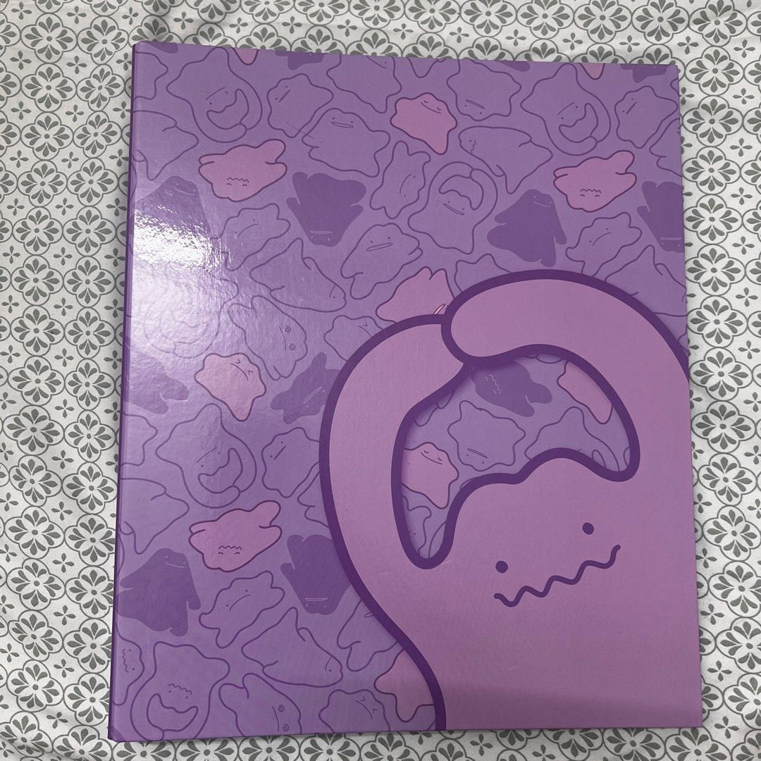 Pokemon Centre Original Ditto 4 Ring Card Binder, Hobbies & Toys ...