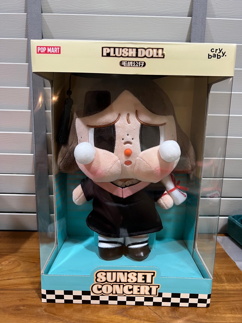 POPMART CRY BABY CRYBABY SUNSET CONCERT SERIES GRADUATION, Hobbies ...