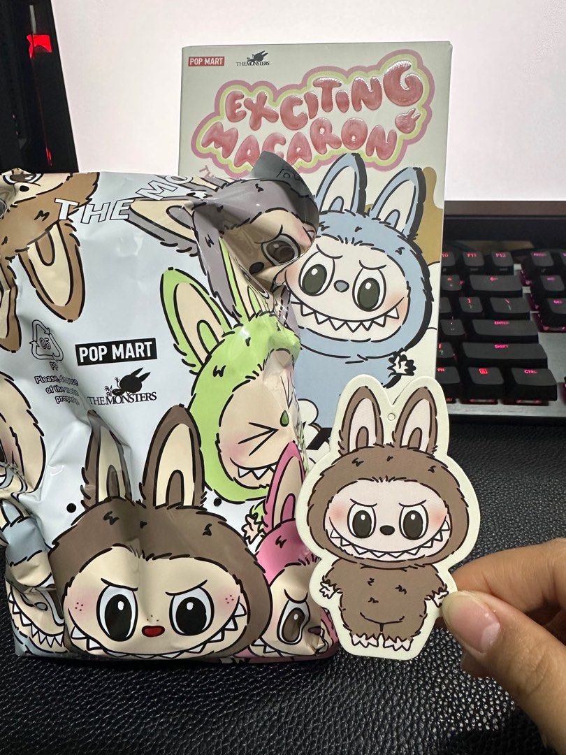 Popmart Labubu V1 (Toffee), Hobbies & Toys, Toys & Games on Carousell