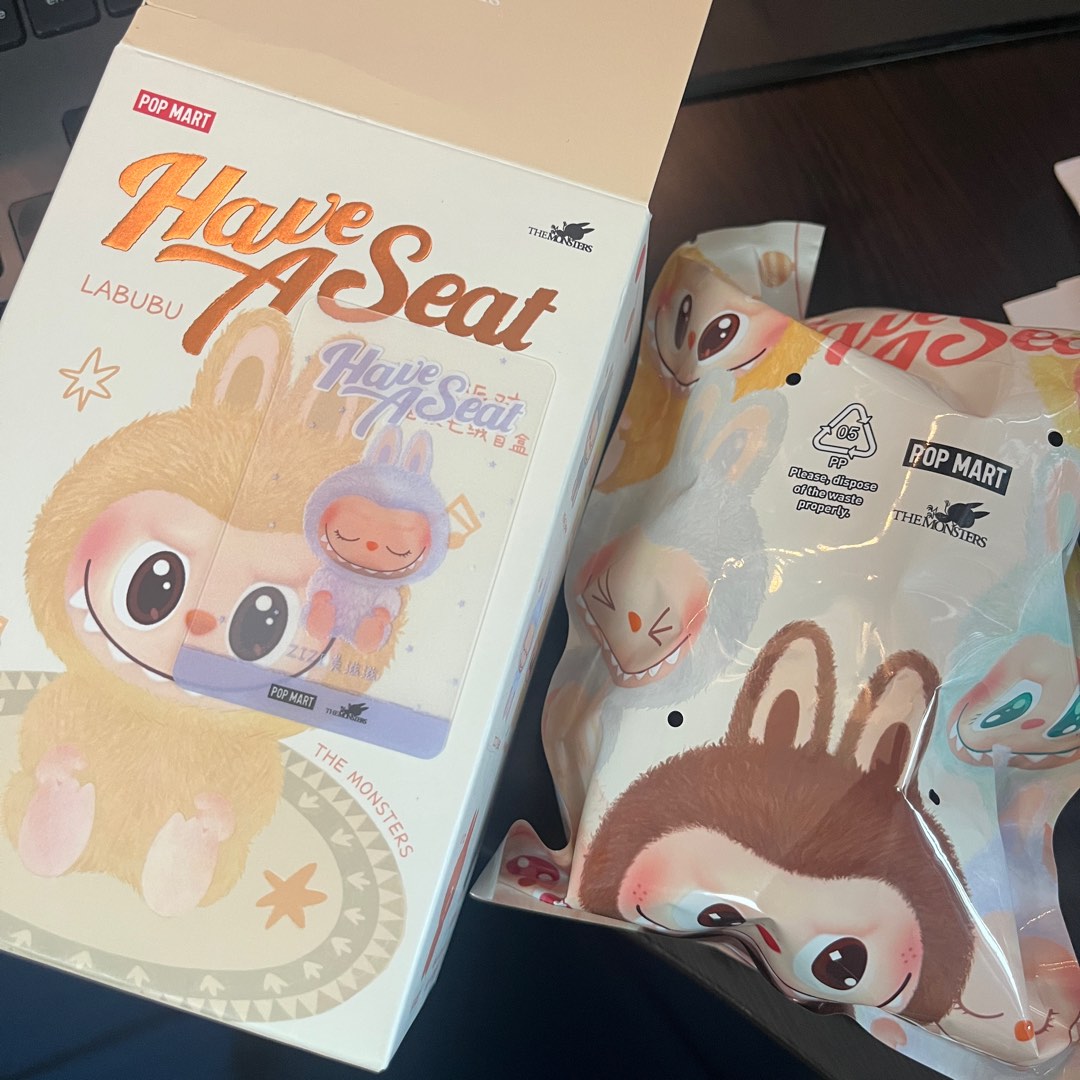 Popmart Labubu V2 - ZIZI (BNIF), Hobbies & Toys, Toys & Games on Carousell