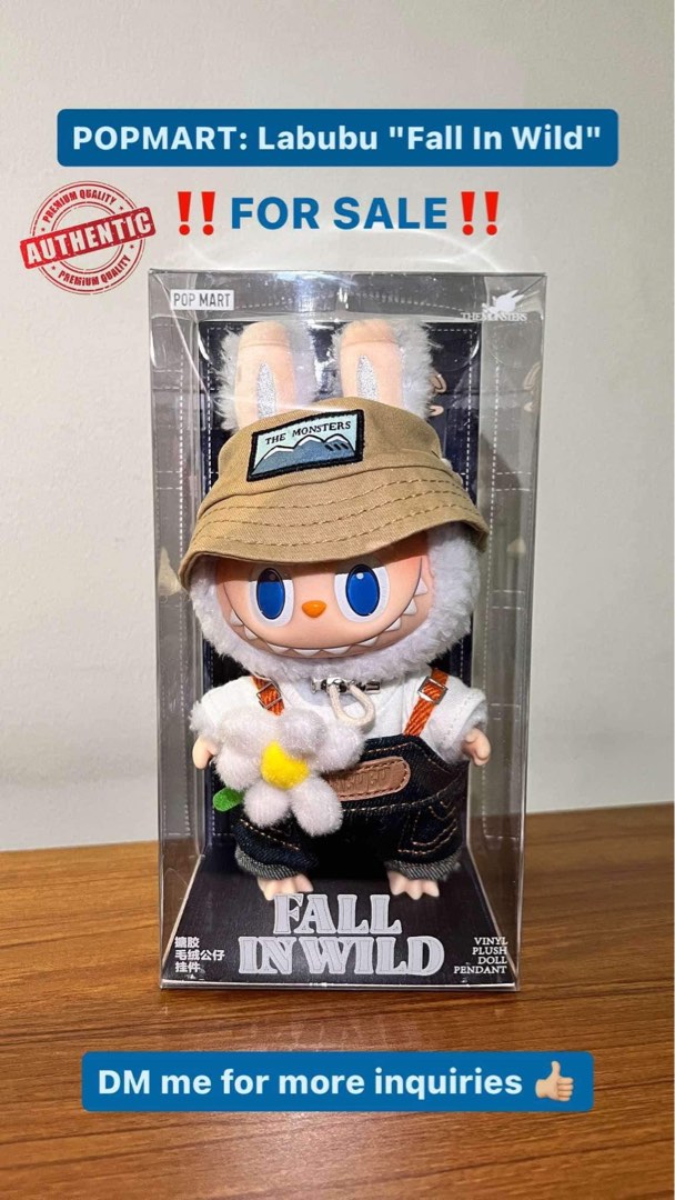 Popmart x Labubu Fall in Wild, Hobbies & Toys, Toys & Games on Carousell