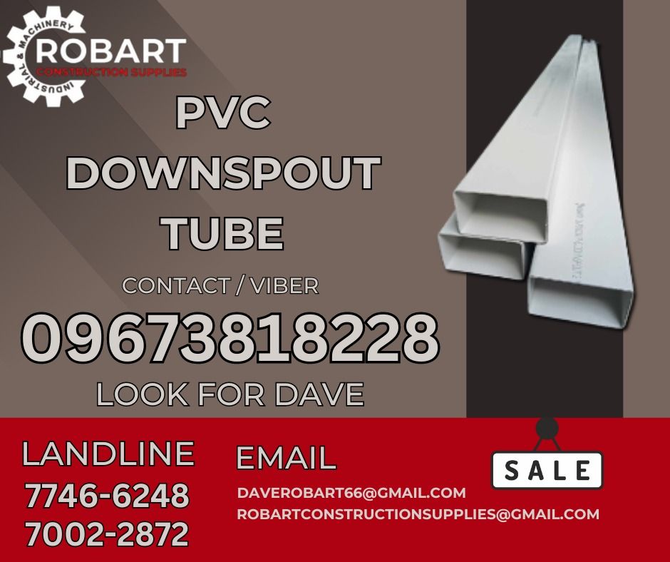 PVC DOWNSPOUT TUBE, Commercial & Industrial, Industrial Equipment on ...