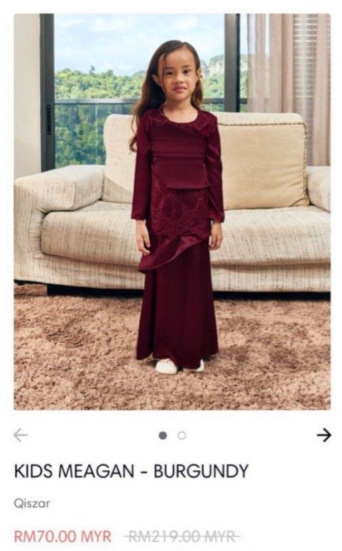 Qiszar meagan kids luxe, Babies & Kids, Babies & Kids Fashion on Carousell