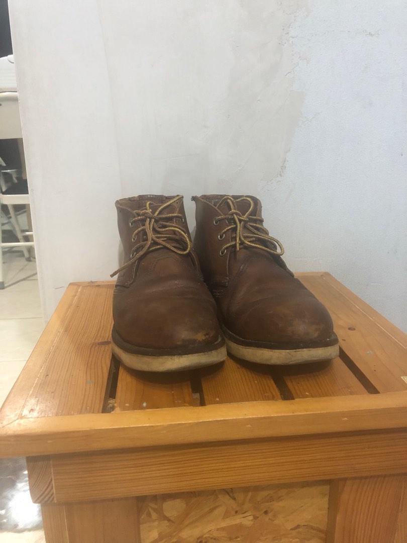 Red Wing 3140 Heritage Chukka Work Boots Brown Made In USA, Men's ...