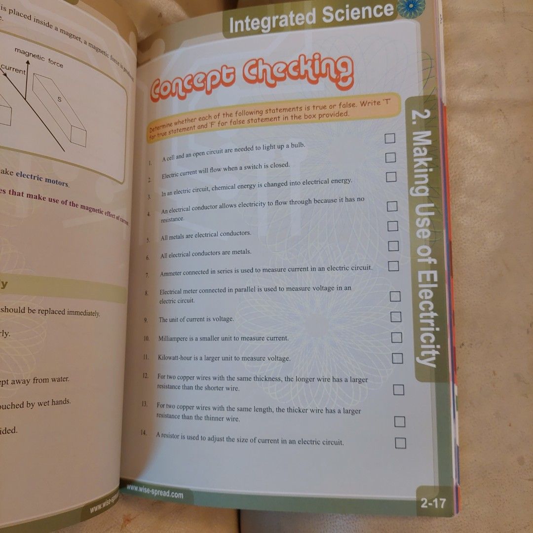 Revision Series Integrated Science 2, assessment questions & A train ...