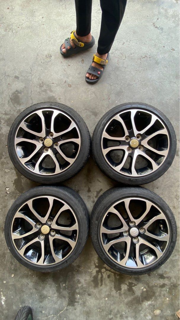 RIM ORIGINAL MYVI SEKALI TAYAR, Auto Accessories on Carousell
