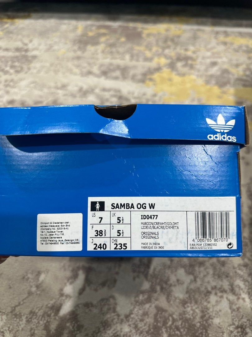 Adidas Samba limited edition original, Women's Fashion, Footwear ...