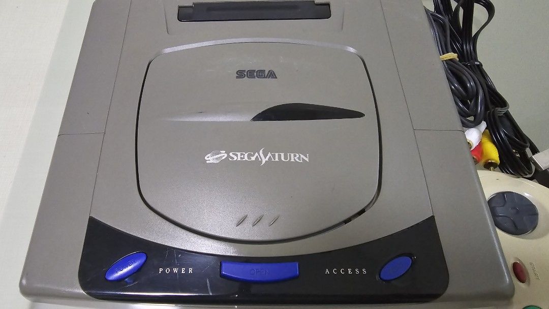 Sega Saturn Grey Colour, Video Gaming, Video Game Consoles, Others on ...