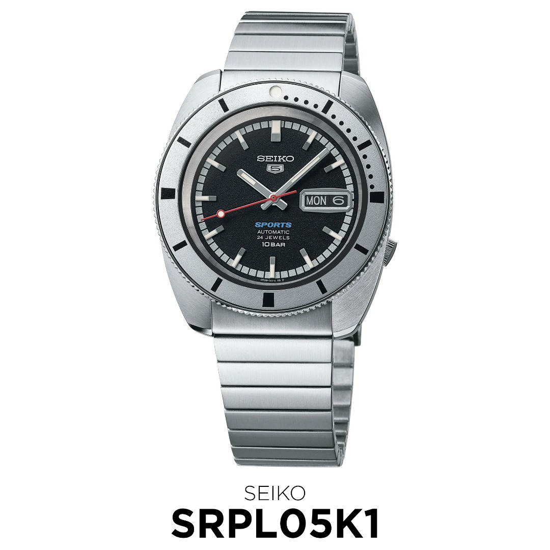 Seiko 5 Sports SRPL05 SRPL05K1 Kamen Rider Limited Edition Black Dial ...