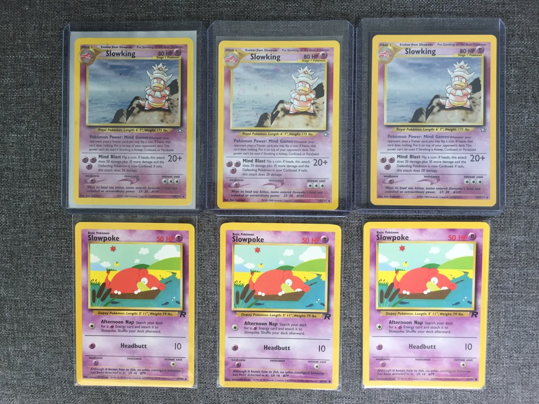Pokemon TCG Slowking (Neo Genesis), Hobbies & Toys, Toys & Games on ...