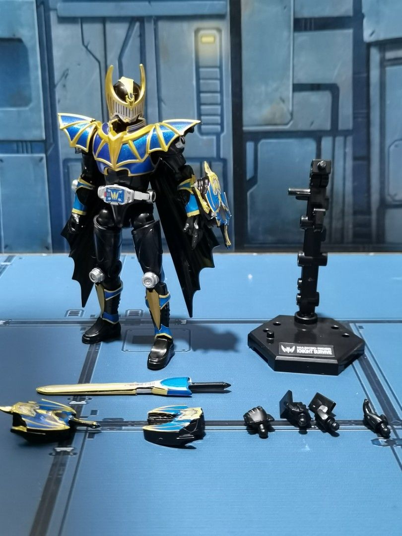 So-Do Chronicle Kamen Rider Ryuki Knight Survive & P-Bandai Dark Raider ...