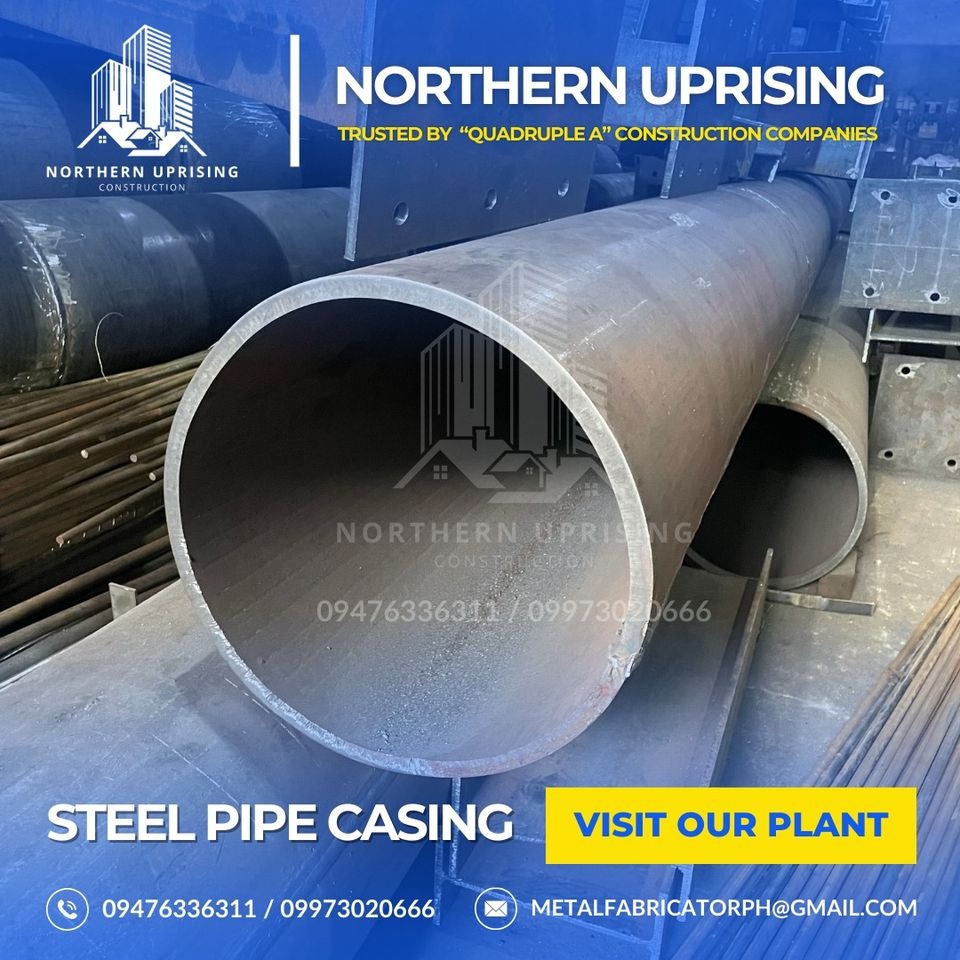Steel Pipe Casing | Flat Bar | Base Plate | Hotdip Galvanized ...