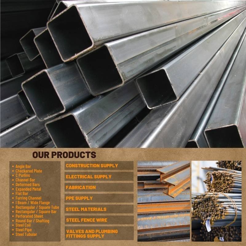 Steel Tubular / GI Square Tube / Angle Bar / Steel Pipe / Stainless ...