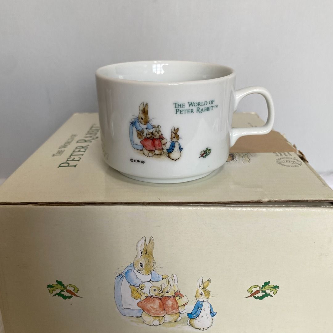 The World of Peter Rabbit x KFC Bowl Cup Saucer Set, Furniture & Home ...