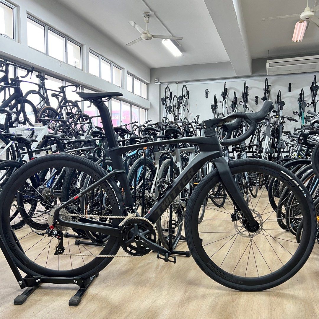 Twitter carbon fiber road bike R10 2024 model fully internal cable ...