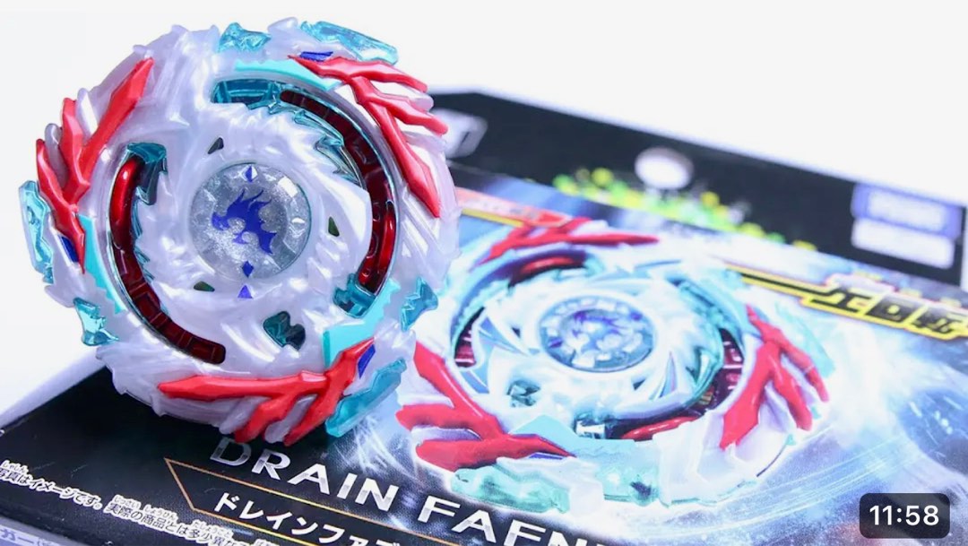 Beyblade Burst Drain Fafnir Crimson White, Hobbies & Toys, Toys & Games ...