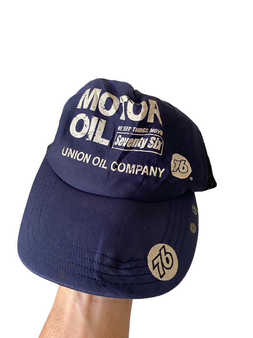 Union 76 motor oil SnapBack, Men's Fashion, Watches & Accessories, Cap ...