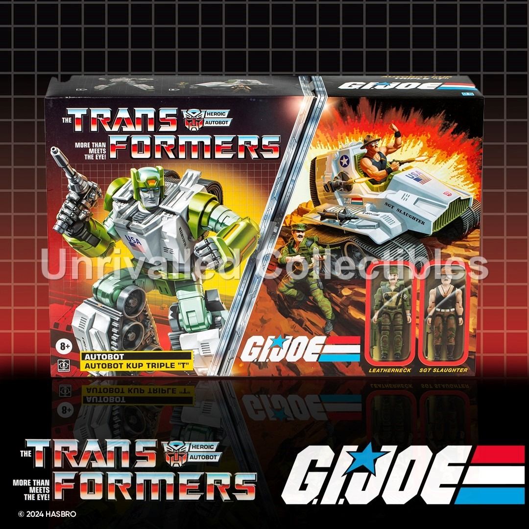 [In Hand] Hasbro Transformers x G.I. Joe - Autobot Kup and Triple T and ...